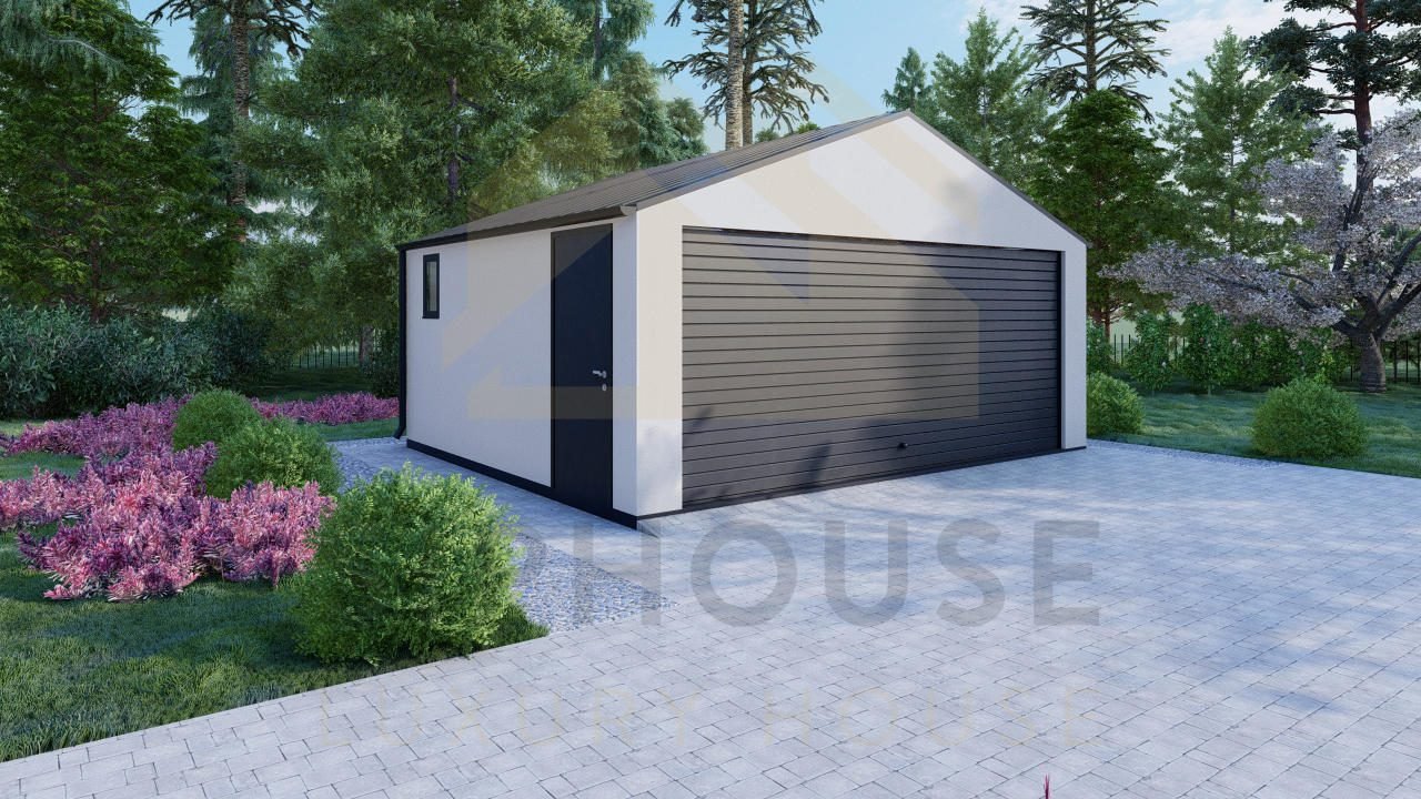 Moderni Autotalli Exeter, 28 m² - SipHouse
