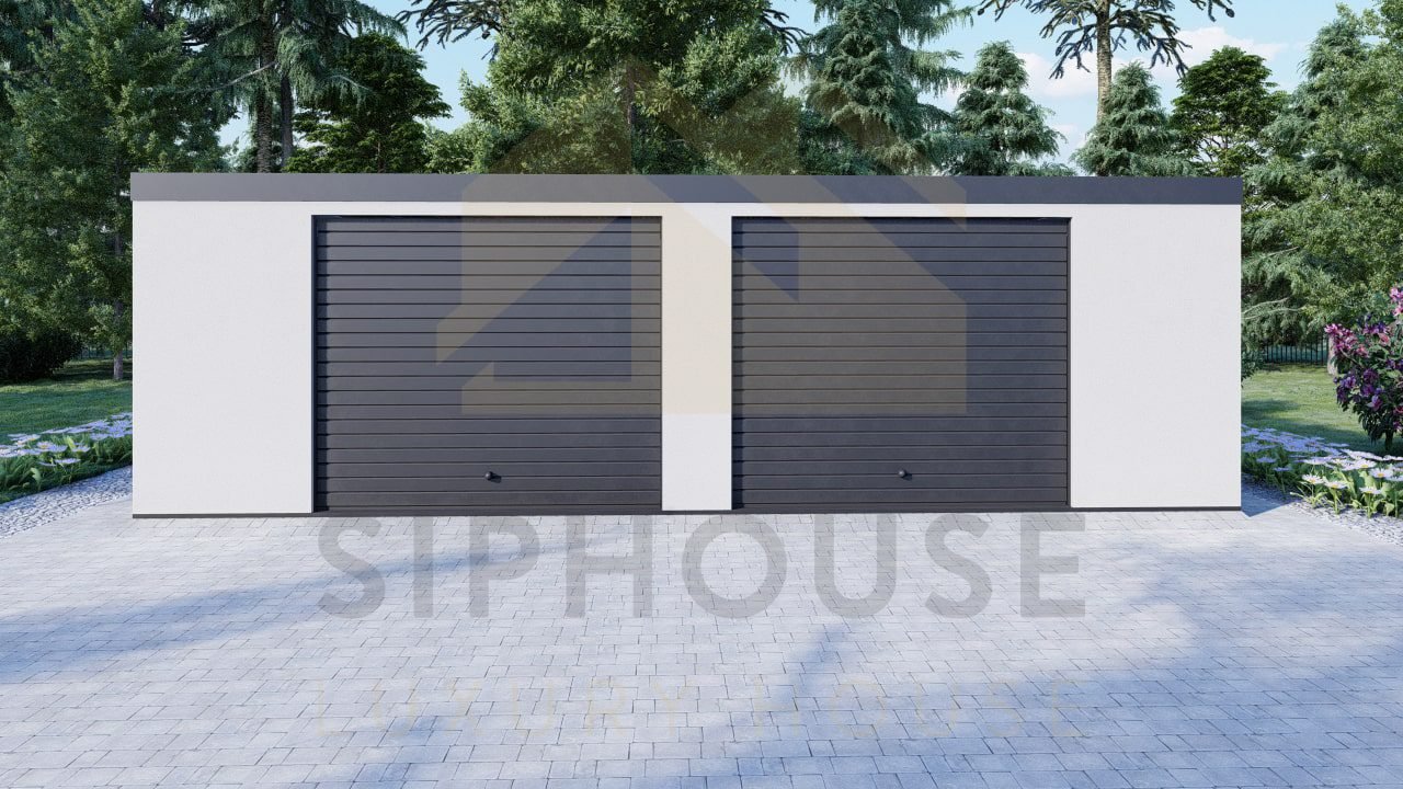 Moderni Autotalli Marazion, 38 m² - SipHouse